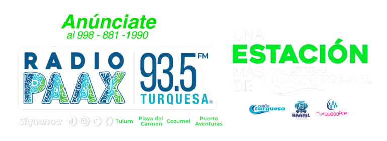 Radio Paax Turquesa 93.5 FM En Vivo para Tulum, Playa del Carmen ...